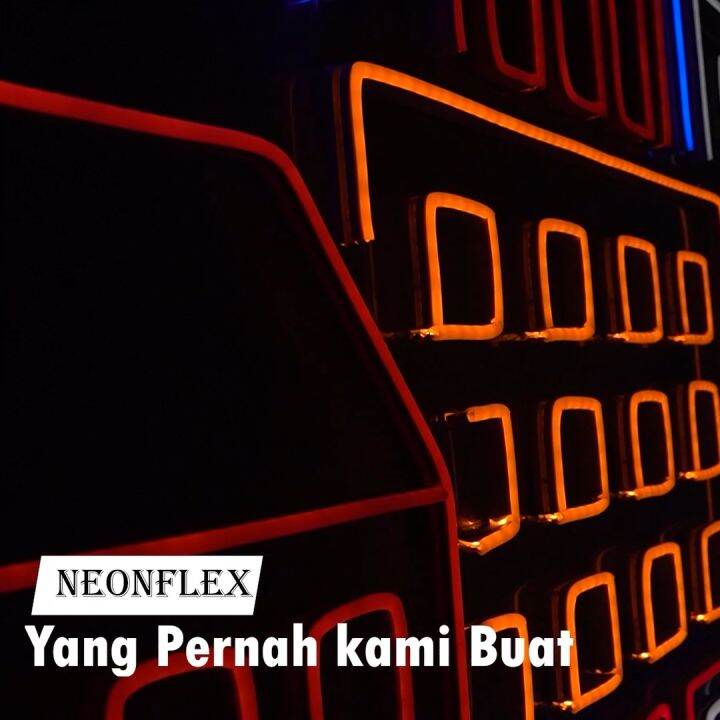 Neon Flex Design Custom Ukuran 20x20cm | Lazada Indonesia