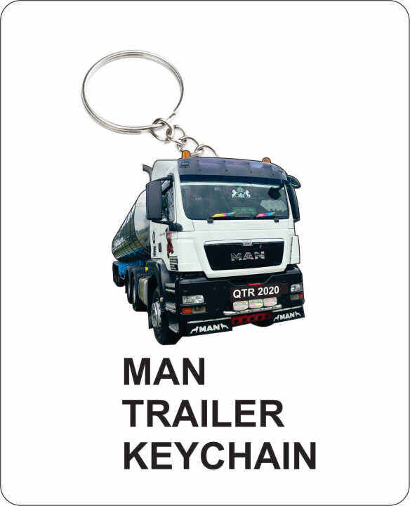 man trailer haulers tanker 2d keychain | Lazada
