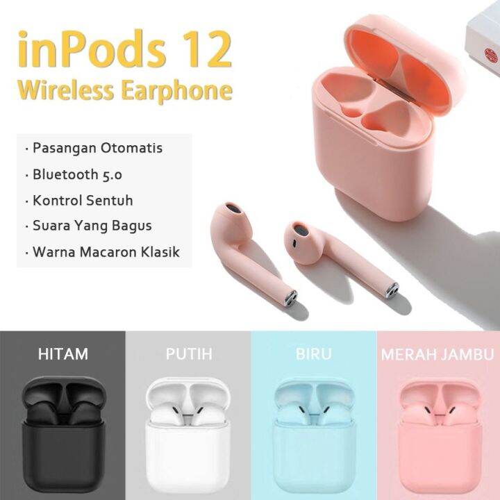 inPods 12 WIRELESS EARPHONE | Lazada Indonesia