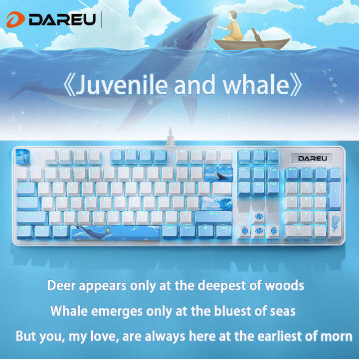 Dareu EK807 Gaming Keyboard: Fast Keyboard Switches-Ergonomic Design ...