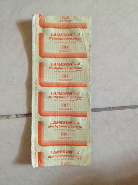 Lameson 4mg harga per strip isi 10 tab | Lazada Indonesia