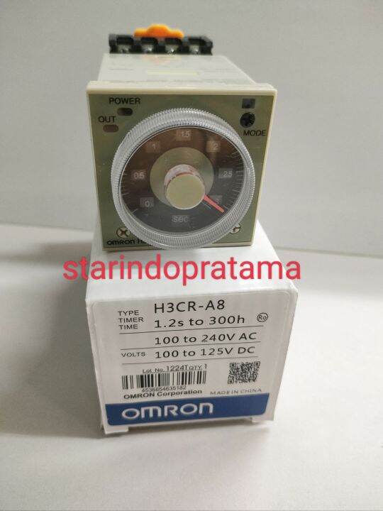 TIMER OMRON H3CR A8 PLUS SOCKET | Lazada Indonesia