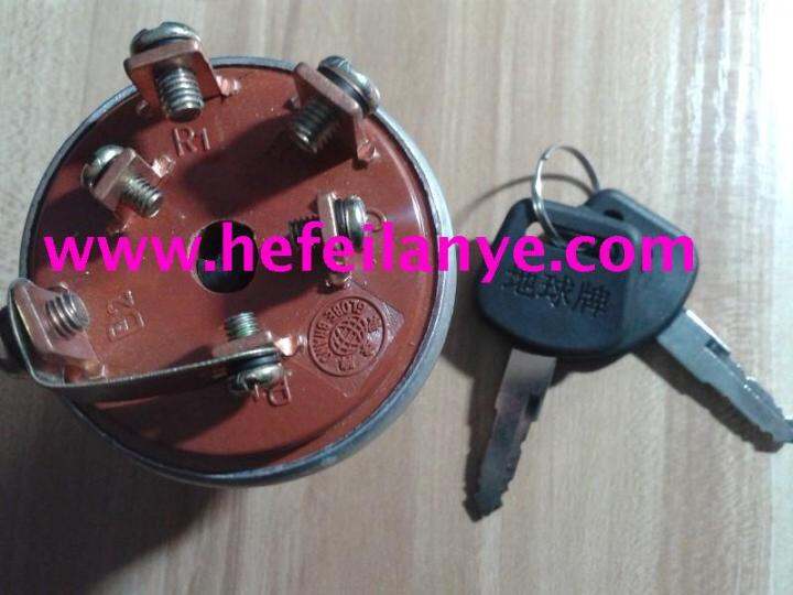 Forklift Key Switch Joint Force Preheating Ignition Start Jk406c Old ...