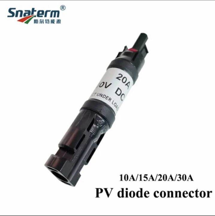 PV Diode Connector 1000V Koneksi Dioda Menghubungkan Panel Surya ...
