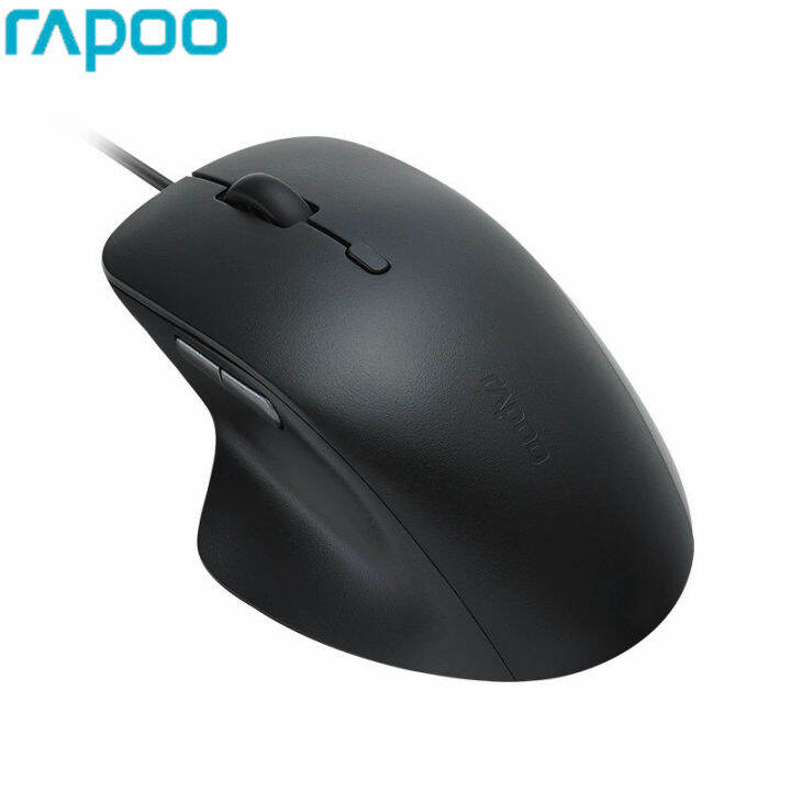 Rapoo N500 Wired Mouse Optical Ergonomic 6D USB Big Hand E-sports ...