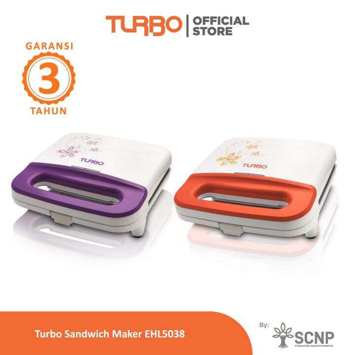 TURBO Sandwich Maker Pembakar Roti EHL-5038 | Lazada Indonesia