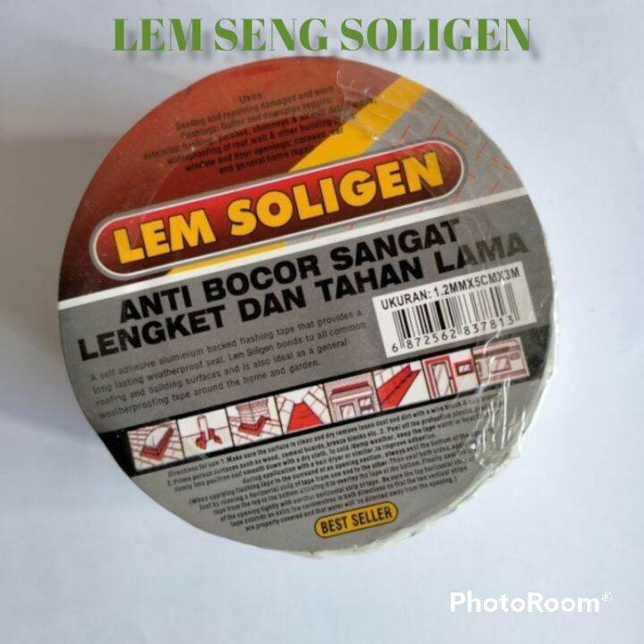 Lem Seng Anti Bocor SOLIGEN - Lem Seng 3 Meter | Lazada Indonesia