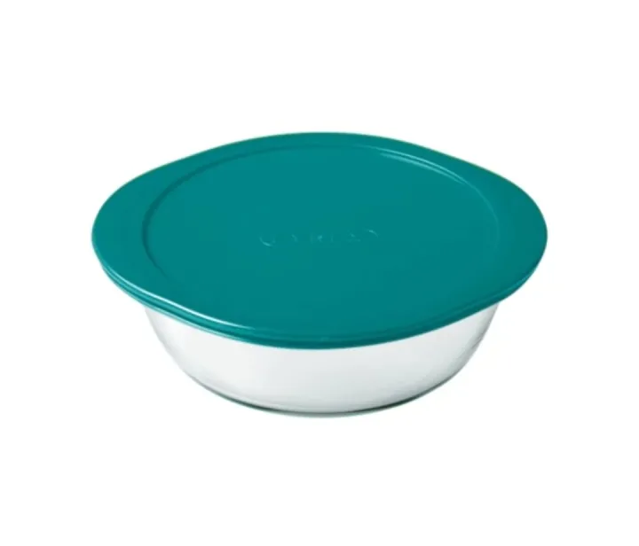 Pyrex Storage Dish Teal 1.1L Round | Lazada PH
