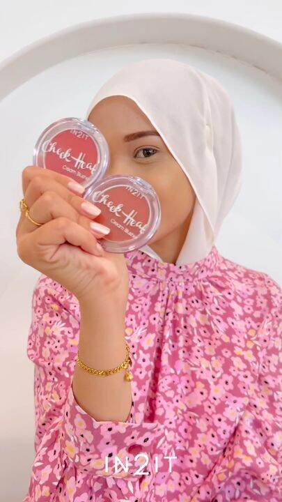 [Limited Edition] IN2IT Cheek Heat Cream Blusher 3.5g (WCHB) | Lazada