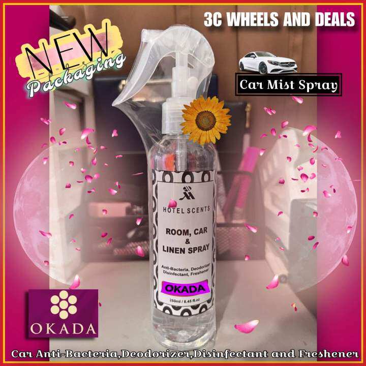 CAR SPRAY MIST OKADA HOTEL SCENT FRAGRANCE BY 3C WHEELS (OKADA) | Lazada PH
