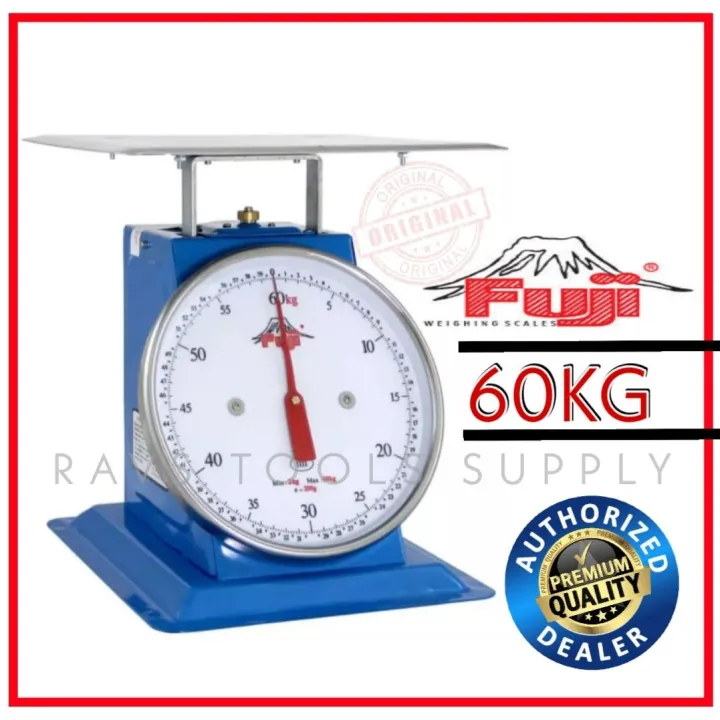 Fuji Weighing Scale 60kg Flat pan Original fuji Brand Kilohan(Heavy ...