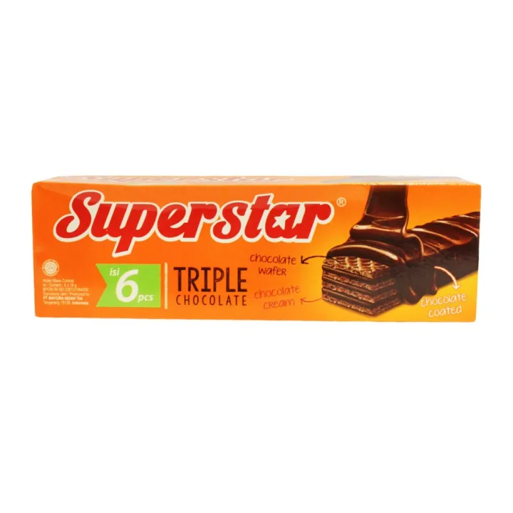 Roma Superstar Wafer Triple Chocolate | Lazada Indonesia