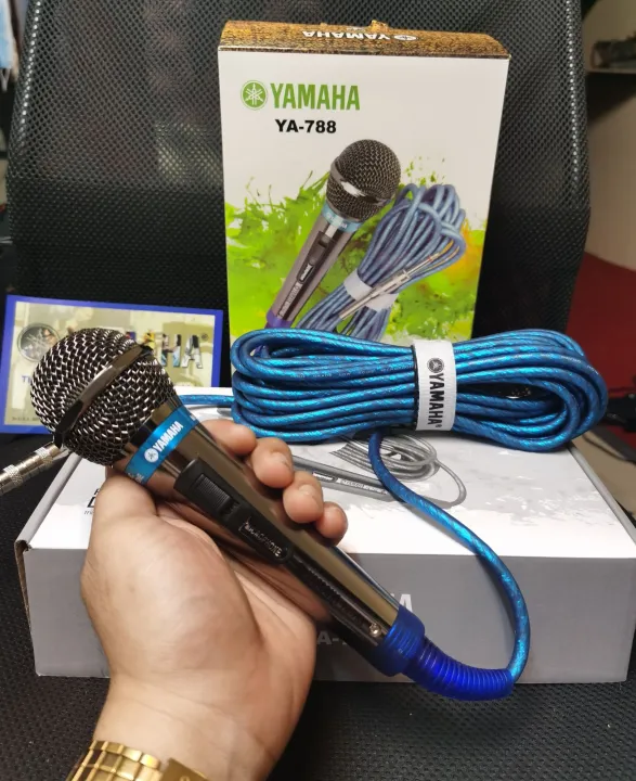 100% oringinal yamaha heavy duty microphone YA-688 yamaha mic | Lazada PH