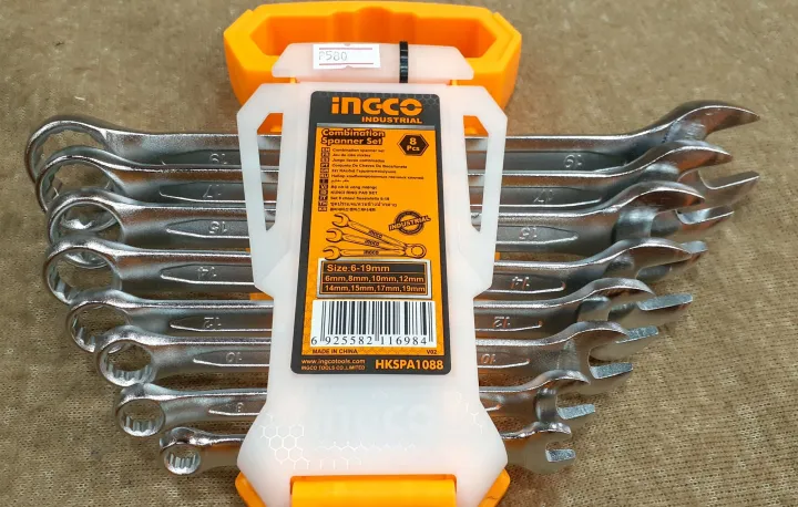 INGCO Combination Spanner Set 8Pcs | Lazada PH