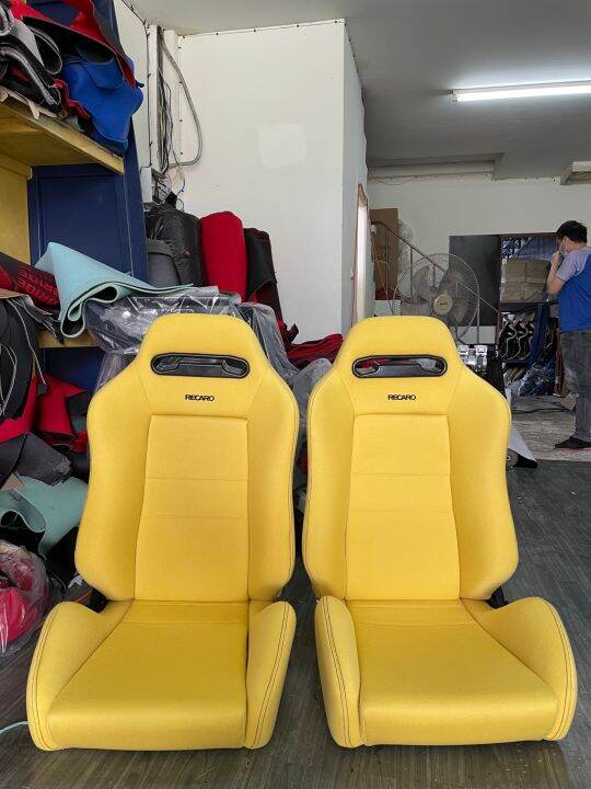 เบาะแต่ง sr3 dc2 yellow | Lazada.co.th