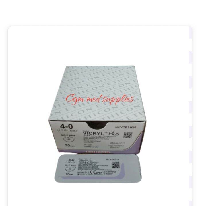 4-0 ROUND VICRYL SUTURES | Lazada PH