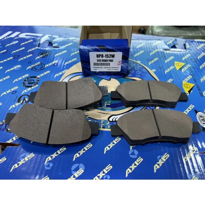 ผ้าเบรคหน้า ยี่ห้อ NISSIN HONDA CITY CNG'12,Jazz GE HB'12,Jazz GK'14,Mobilio NPO-152 | Lazada.co.th