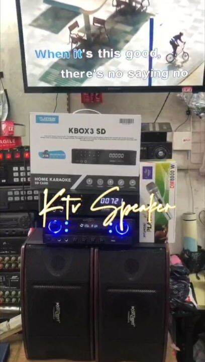 VIDEOKE /KARAOKE SET KONZERT KCS-212 and PLATINUM KBOX 3 SD with FREE ...