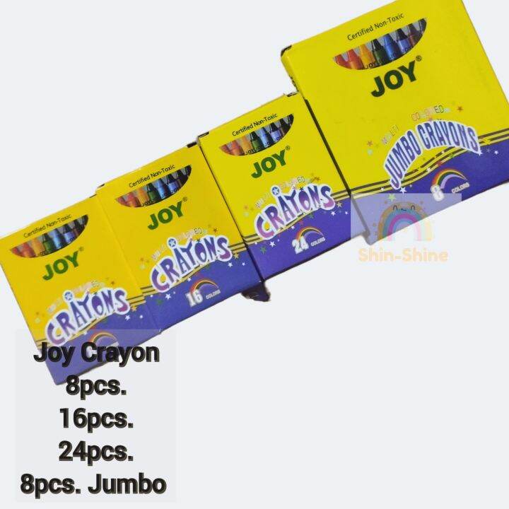 JOY CRAYON ( 8,16,24 and 8pcs. JUMBO ) | Lazada PH