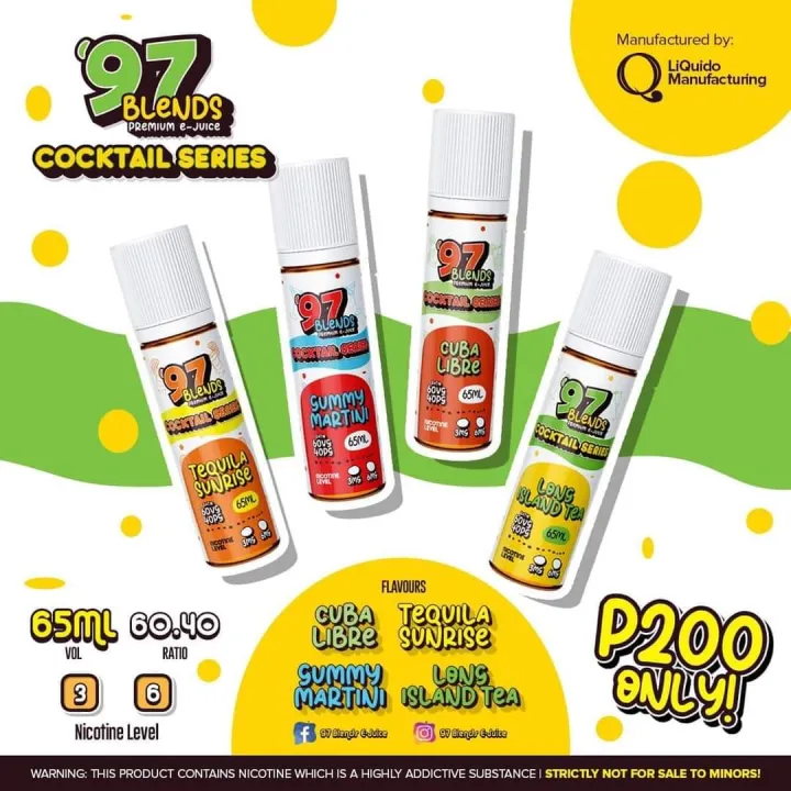 (COD) 97 BLENDS COCKTAIL SERIES | Lazada PH