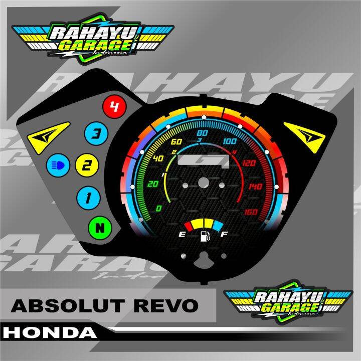 panel spidometer honda absolut revo speedometer custom honda absolut ...