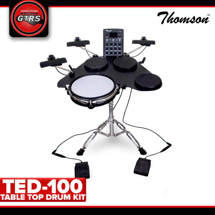 Thomson TED-100 Table Top Electronic Drum Kit | Lazada PH