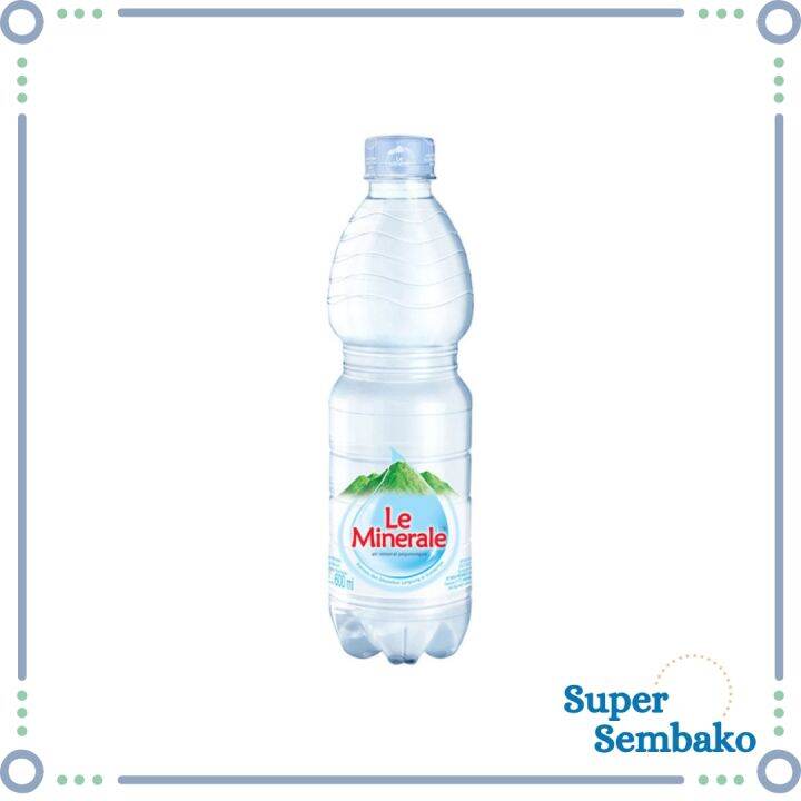 AIR MINERAL BOTOL LE MINERALE 600ml | Lazada Indonesia