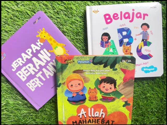 Buku Anak Cerita Dongeng Bergambar Board Book Anak Islam Al-Quran Petunjukku Anak Tk Paud ...