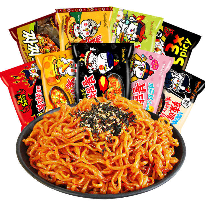 South Korea Imported Snacks Samyang CREMOSSA Cheese Spicy Stir-Fry ...