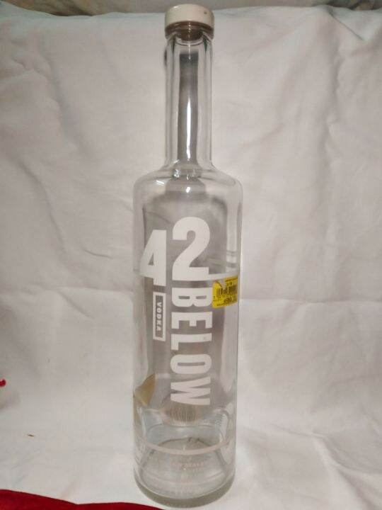 ขวดแก้วเปล่า 42 Below Vodka 1litre | Lazada.co.th