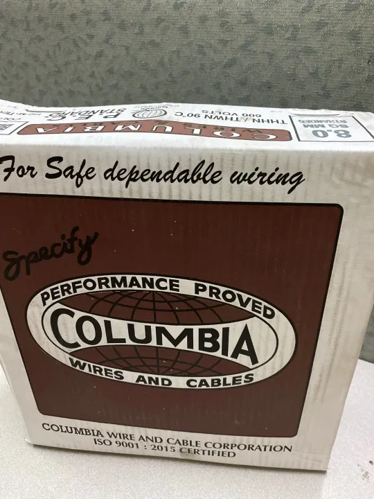 8mm2/#8 Columbia Wires,Black | Lazada PH