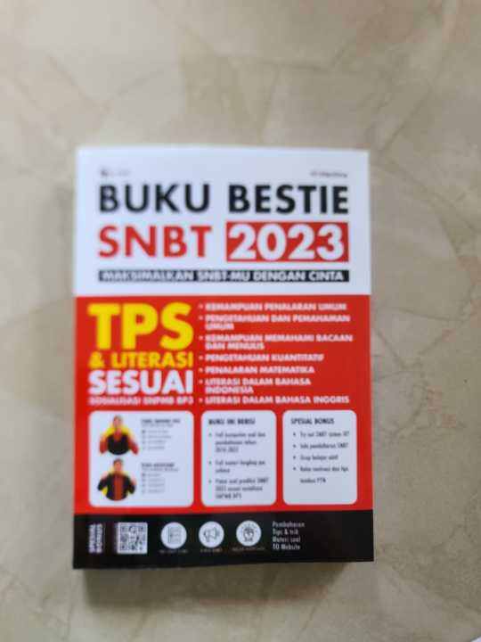 Paket Lengkap Buku Bestie UTBK SNBT 2023 TPS dan Literasi | Lazada Indonesia