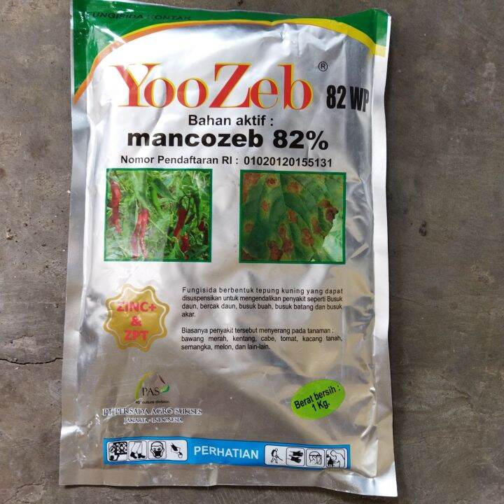 fungisida mankozeb kuning yoozeb 1 kg | Lazada Indonesia