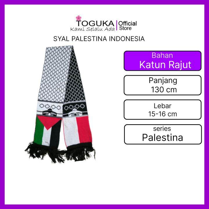 Syal Palestina Indonesia/Syal Palestina | Lazada Indonesia