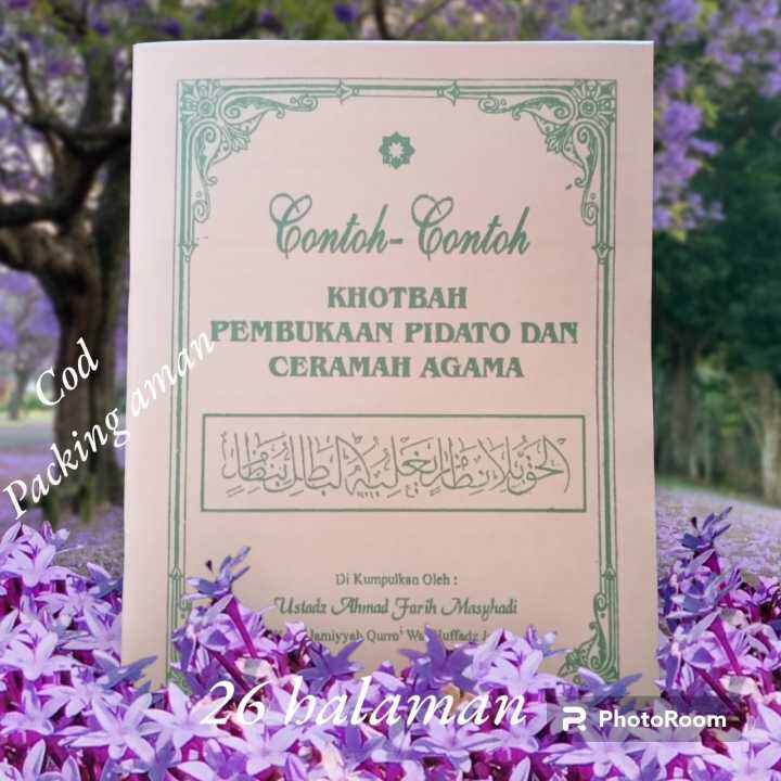 contoh contoh khutbah/mukodimah/mukodimah berbagai acara | Lazada Indonesia