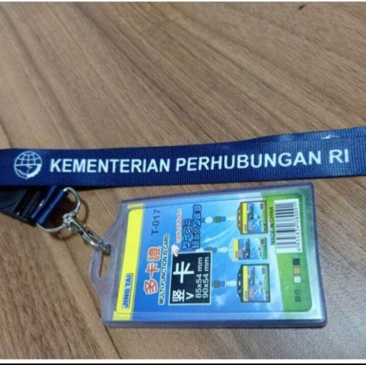 CASING+TALI ID CARD KEMENTERIAN PERHUBUNGAN RI | Lazada Indonesia