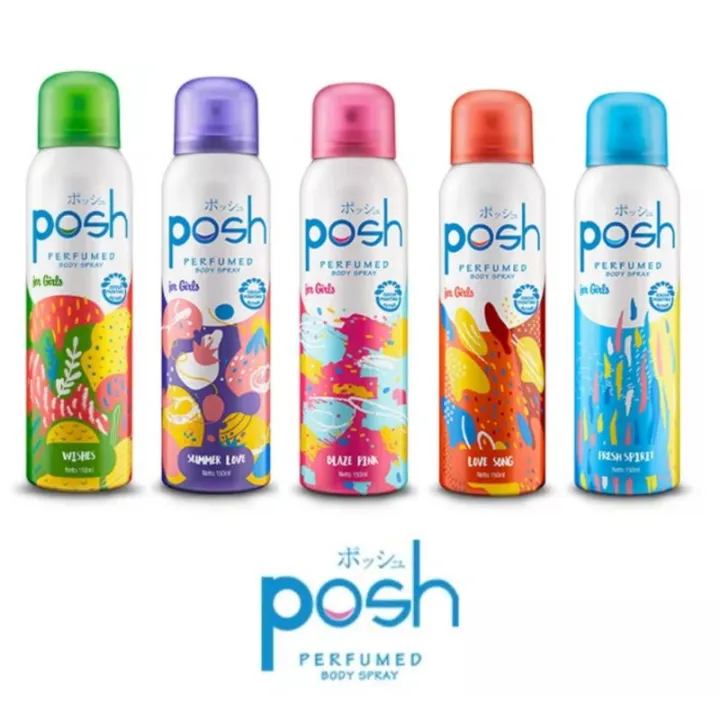 posh parfum women body spray 150 ml all varian | Lazada Indonesia
