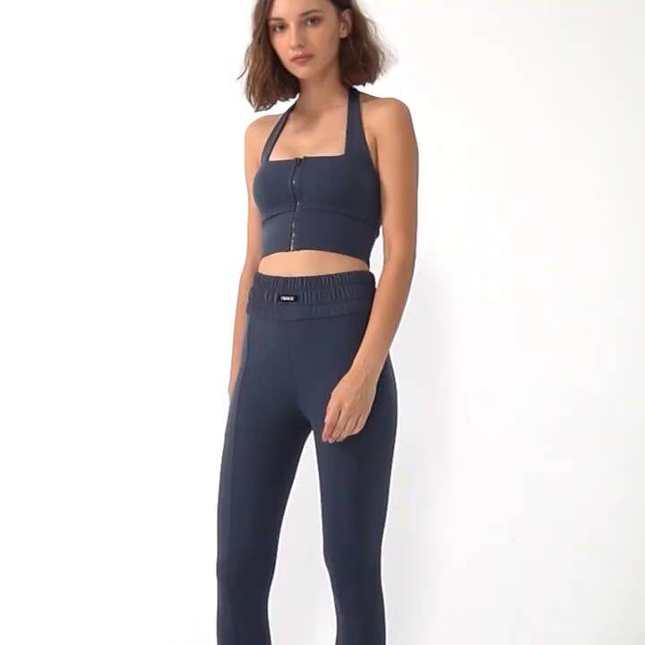 YIMRIZ ชุดชั้นในสำหรับเล่นกีฬามีซิปรูดคอสำหรับผู้หญิงเสื้อกล้ามใส่วิ่ง ...