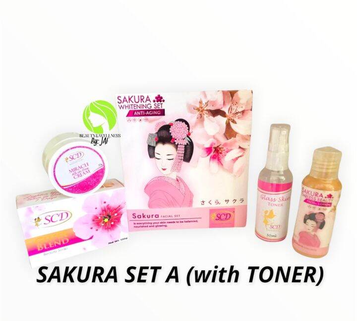 SCD Sakura Set A (maintenance set) | Lazada PH