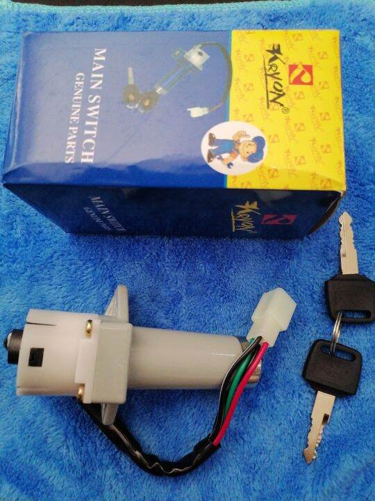 IGNITION SWITCH FOR RUSI125 BATTERY OPERATED(4WIRE) | Lazada PH
