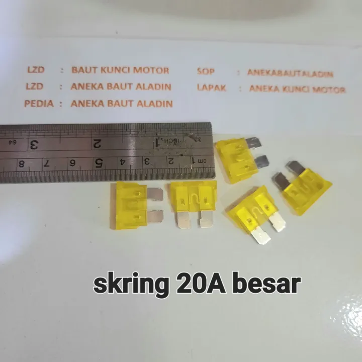 skring 20A besar isi 15pcs | Lazada Indonesia