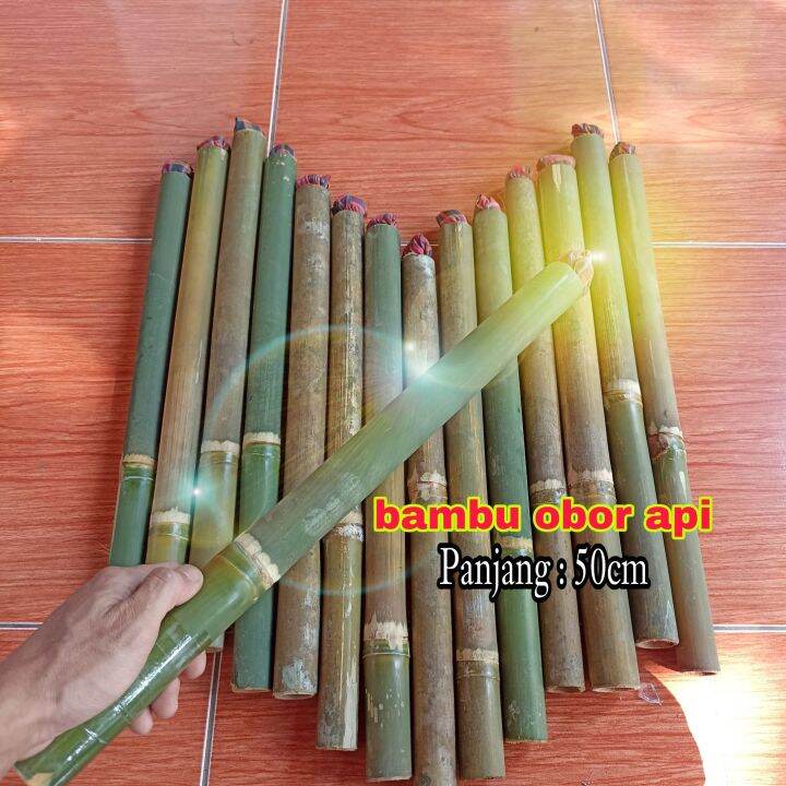 Bambu Obor Api Untuk Penerangan Obor Bambu Minyak Tanah Panjang 50cm ...