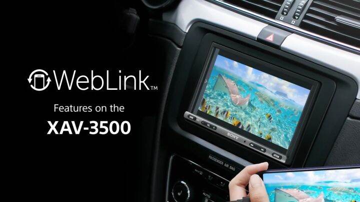 HOT SALE !! SONY XAV-AX3500 แถมฟรีกล้องมองหลัง วิทยุติดรถยนต์ จอติด ...