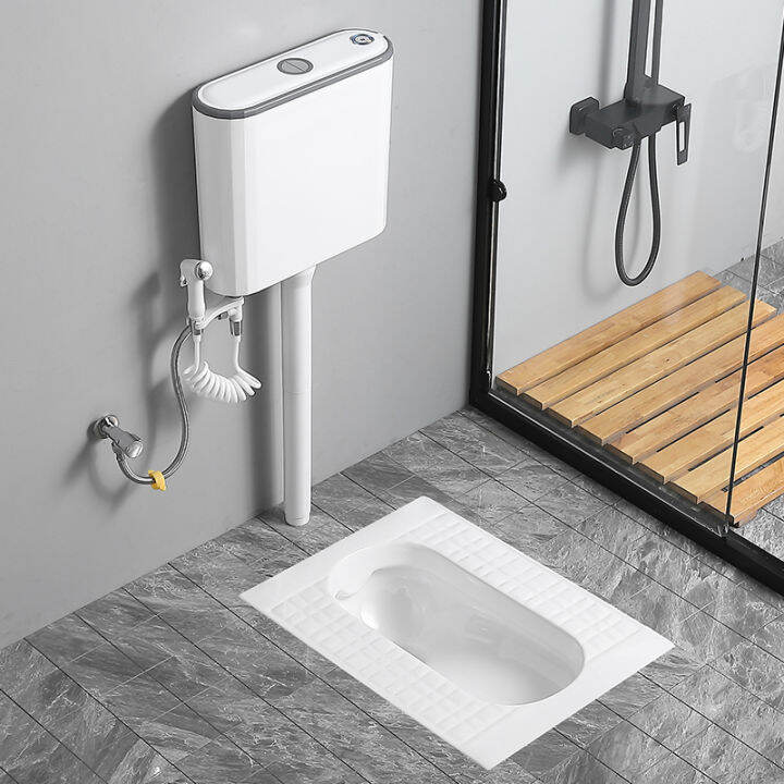 Toilet Toilet Potty Chair Type Water Tank Complete Set Household Bedpan ...