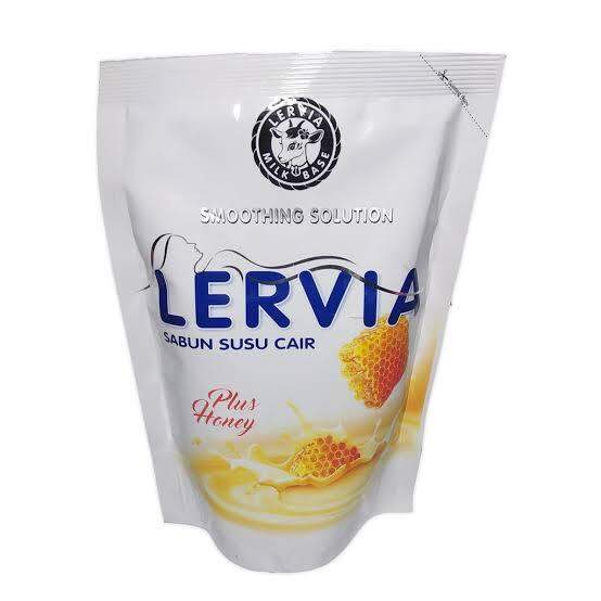 Lervia Sabun Susu Cair Refill 400ml | Lazada Indonesia