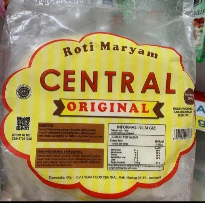 Roti Maryam Original | Roti Canai Original Isi 5 Pcs | Lazada Indonesia