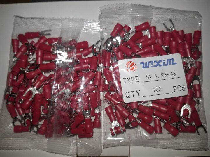 Y INSULATED TERMINAL LUGS SV1.25-4 #22-18 | Lazada PH