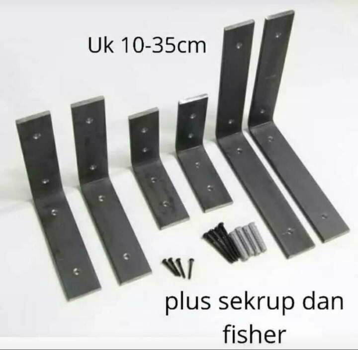Bracket rak dinding ambalan ukuran 10x15cm | Lazada Indonesia