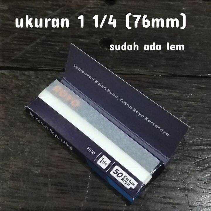 kertas royo 1 booklet ukuran 76mm x 44mm | Lazada Indonesia