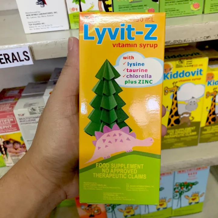 (Cherifer Generic) LYVIT Z Multivitamins + Lysine + Taurine + Chlorella ...